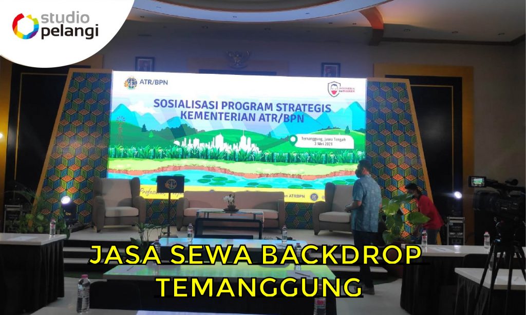 Jasa Sewa Backdrop Temanggung Profesional - Pelangi Event Production
