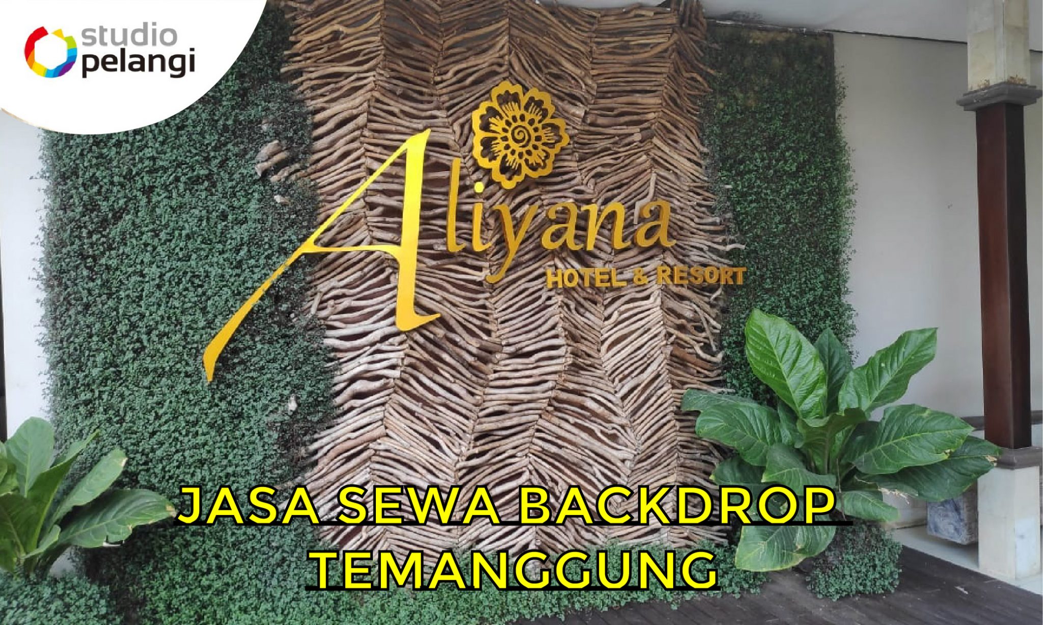 Jasa Sewa Backdrop Temanggung Profesional - Pelangi Event Production