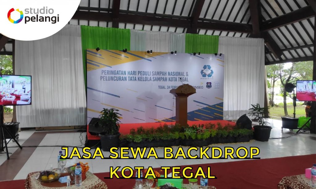 Jasa Sewa Backdrop Kota Tegal - Pelangi Event Production