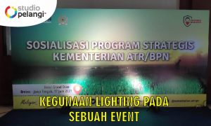 Kegunaan Lighting Pada Sebuah Event - Pelangi Event Production