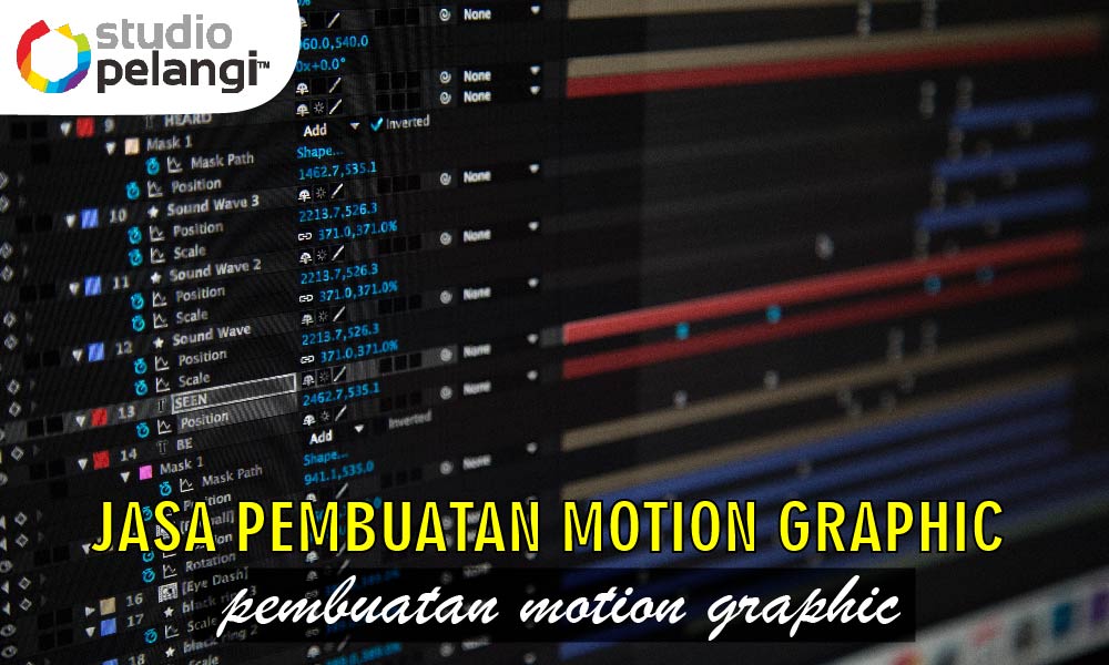 Jasa Pembuatan Iklan Motion Graphic - Pelangi Event Production