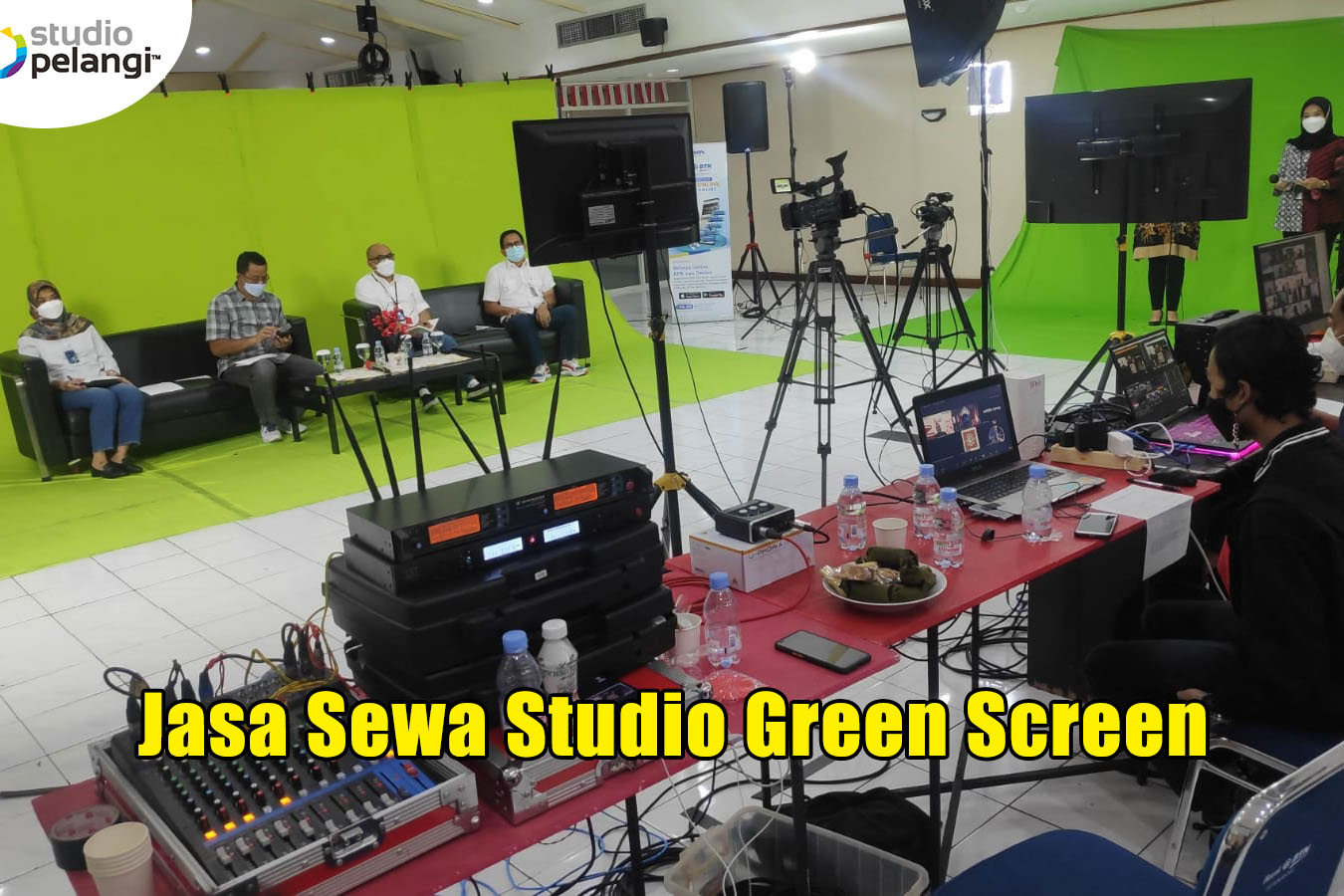 Jasa Sewa Studio Green Screen - Pelangi Event Production