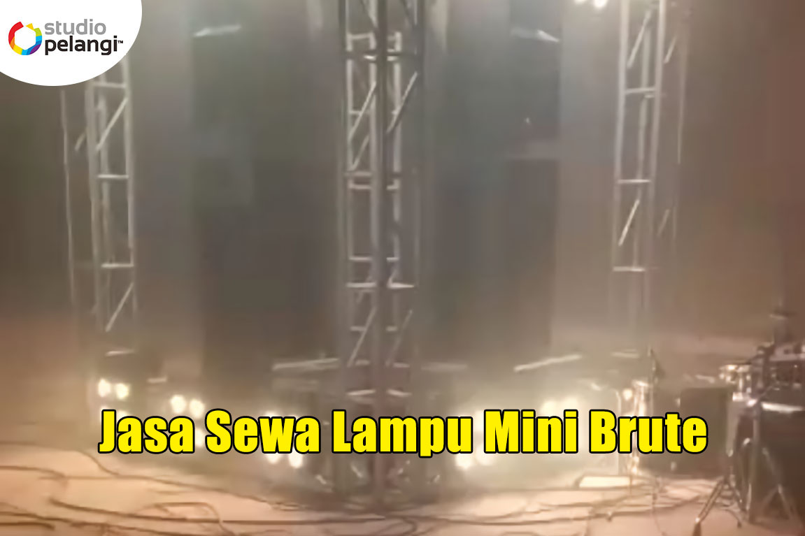 Jasa Sewa Lampu Mini Brute - Pelangi Event Production