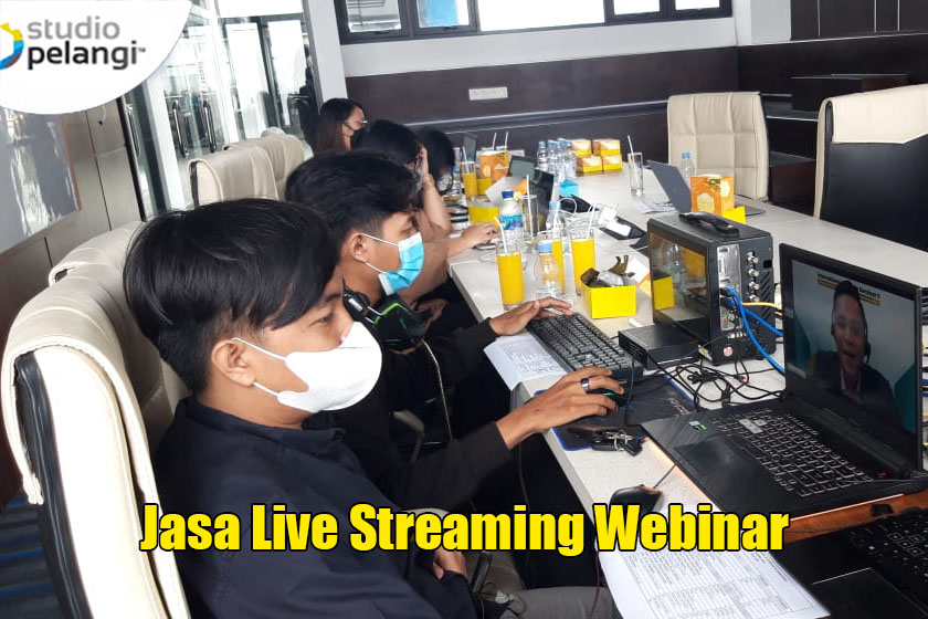 Jasa Live Streaming Webinar - Pelangi Event Production