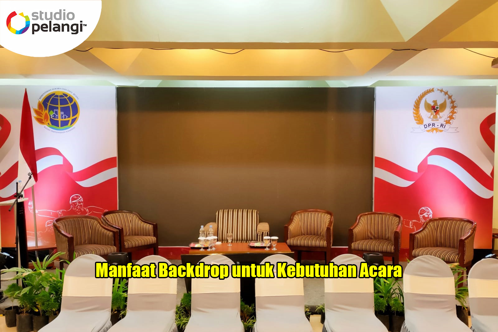Manfaat Backdrop untuk Kebutuhan Acara - Pelangi Event Production