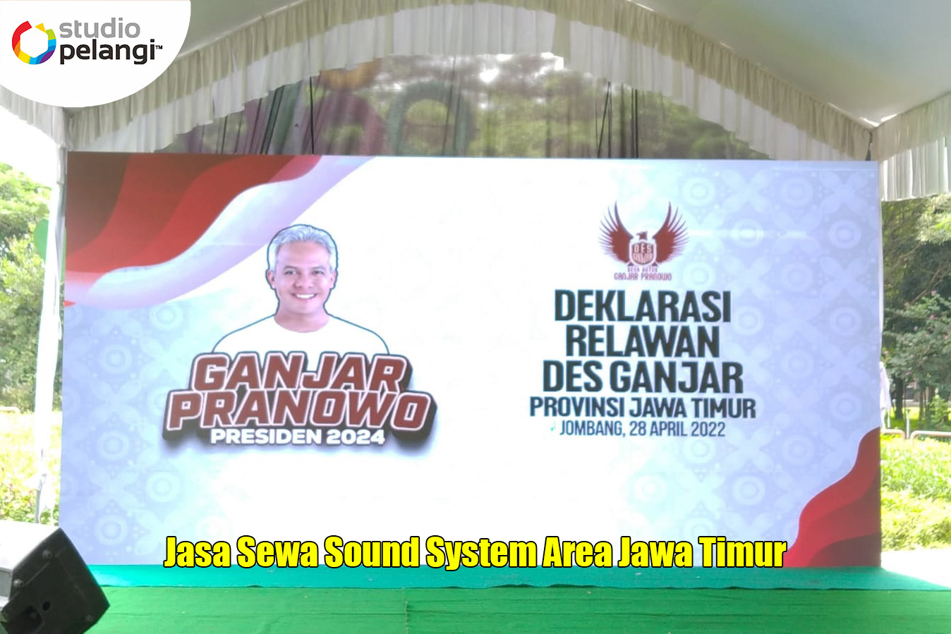 Jasa Sewa Sound System Area Jawa Timur - Pelangi Event Production