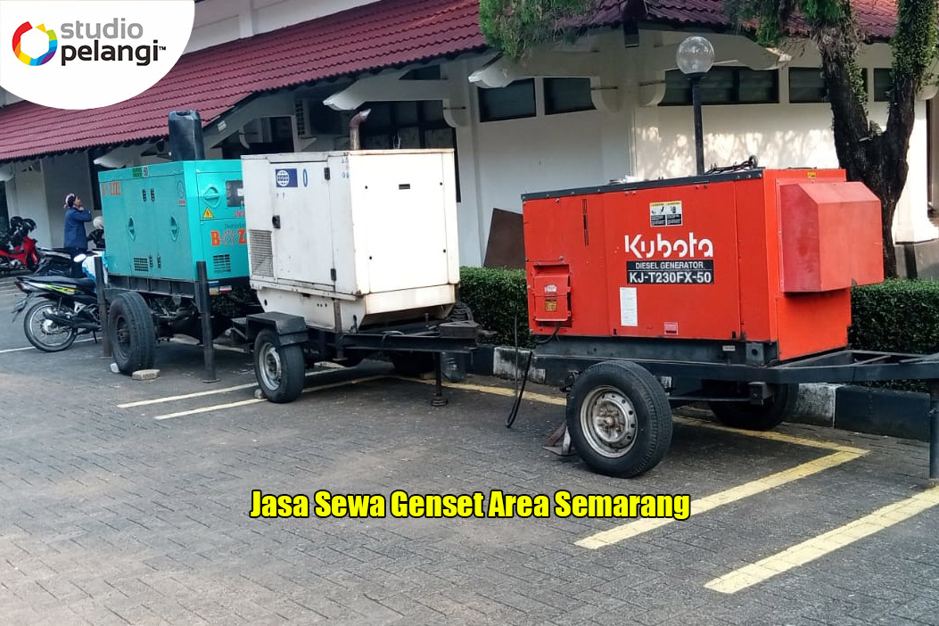 Jasa Sewa Genset Area Semarang - Pelangi Event Production
