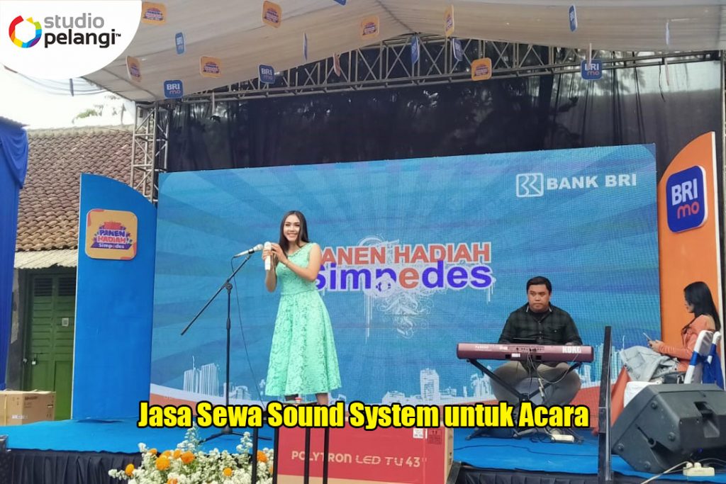 Jasa Sewa Sound System Surabaya - Pelangi Event Production
