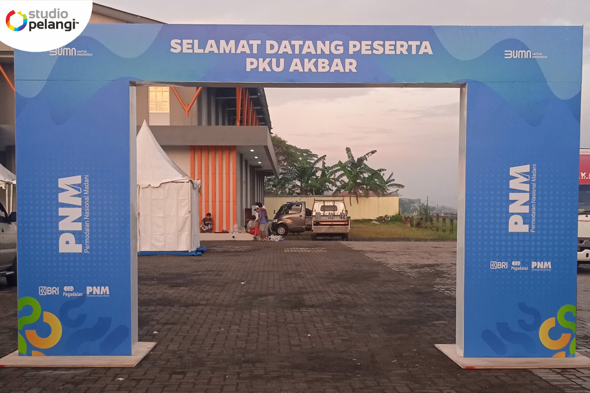 Jasa Pembuatan Welcome Gate Acara - Pelangi Event Production