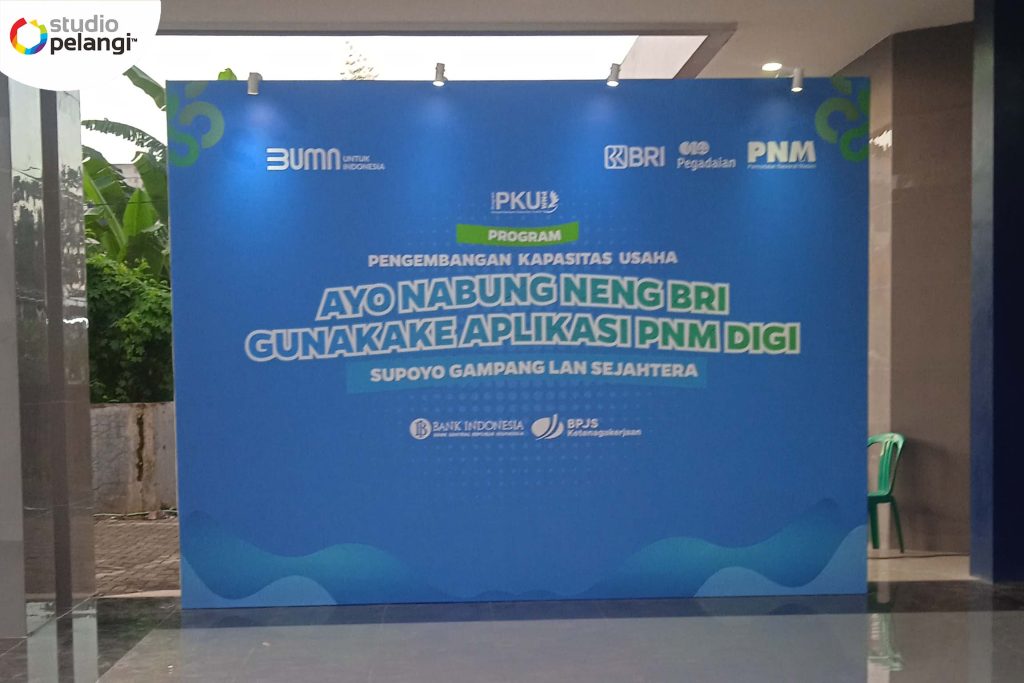 Jasa Pembuatan Backdrop Acara Batang