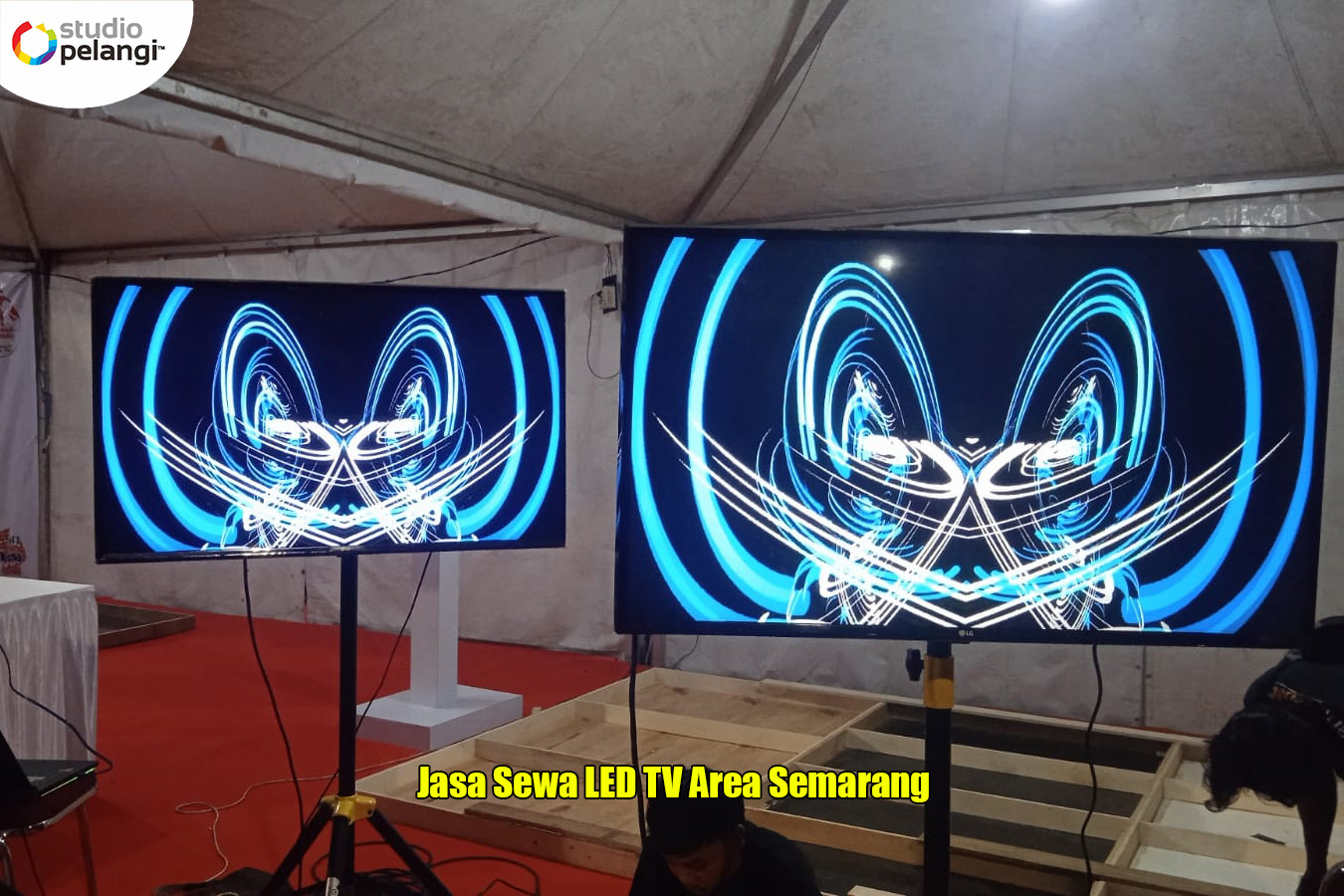Jasa Sewa LED TV Area Semarang - Pelangi Event Production