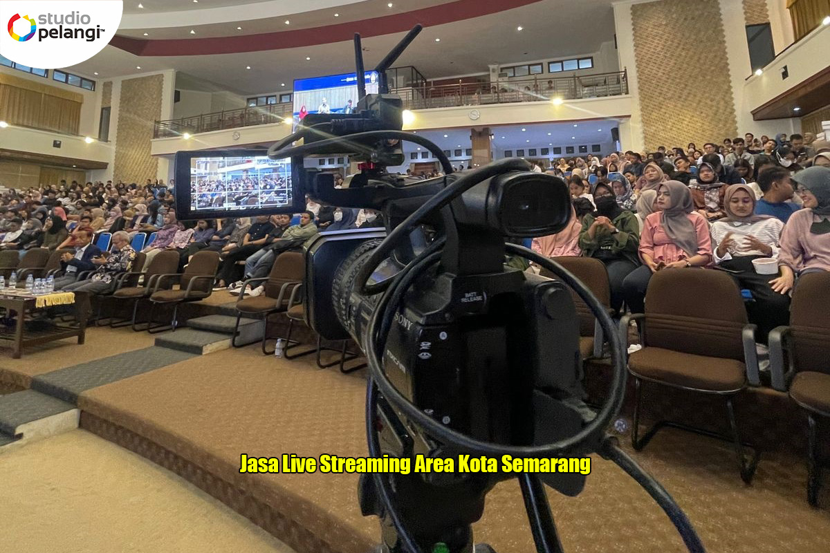 Jasa Live Streaming Area Kota Semarang - Pelangi Event Production