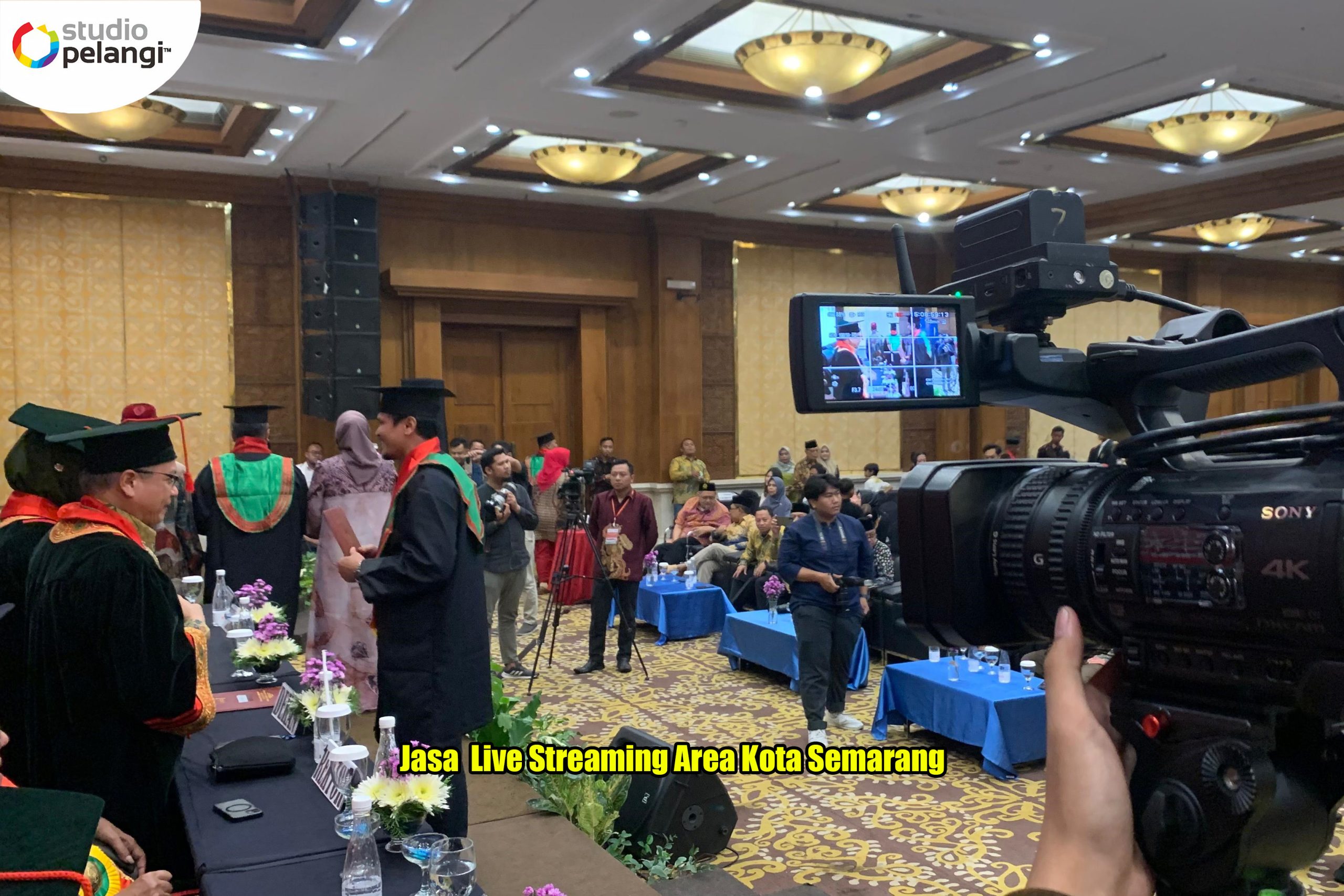 Jasa Live Streaming Wisuda Area Kota Semarang - Pelangi Event Production