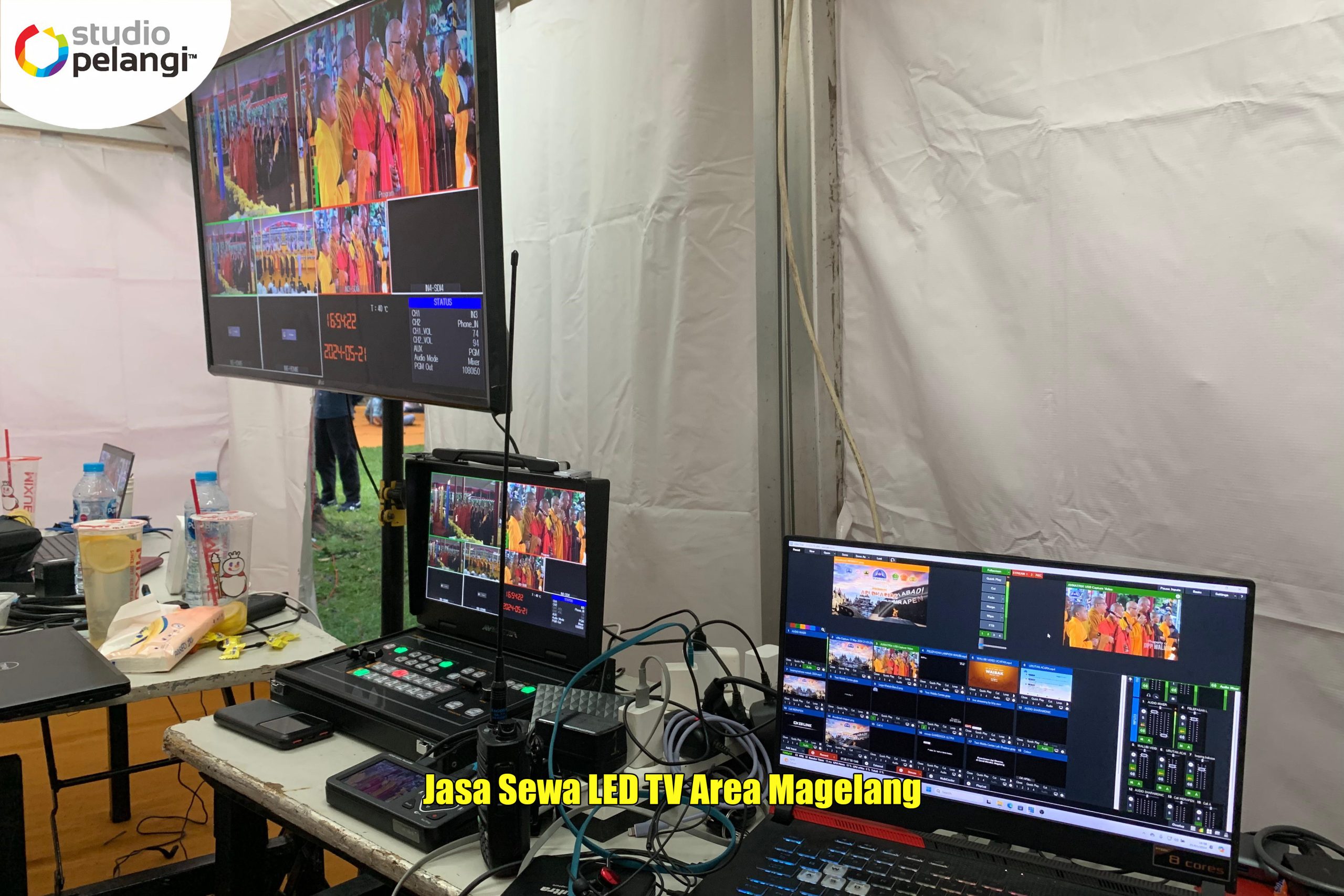 Jasa Sewa LED TV Area Magelang - Pelangi Event Production