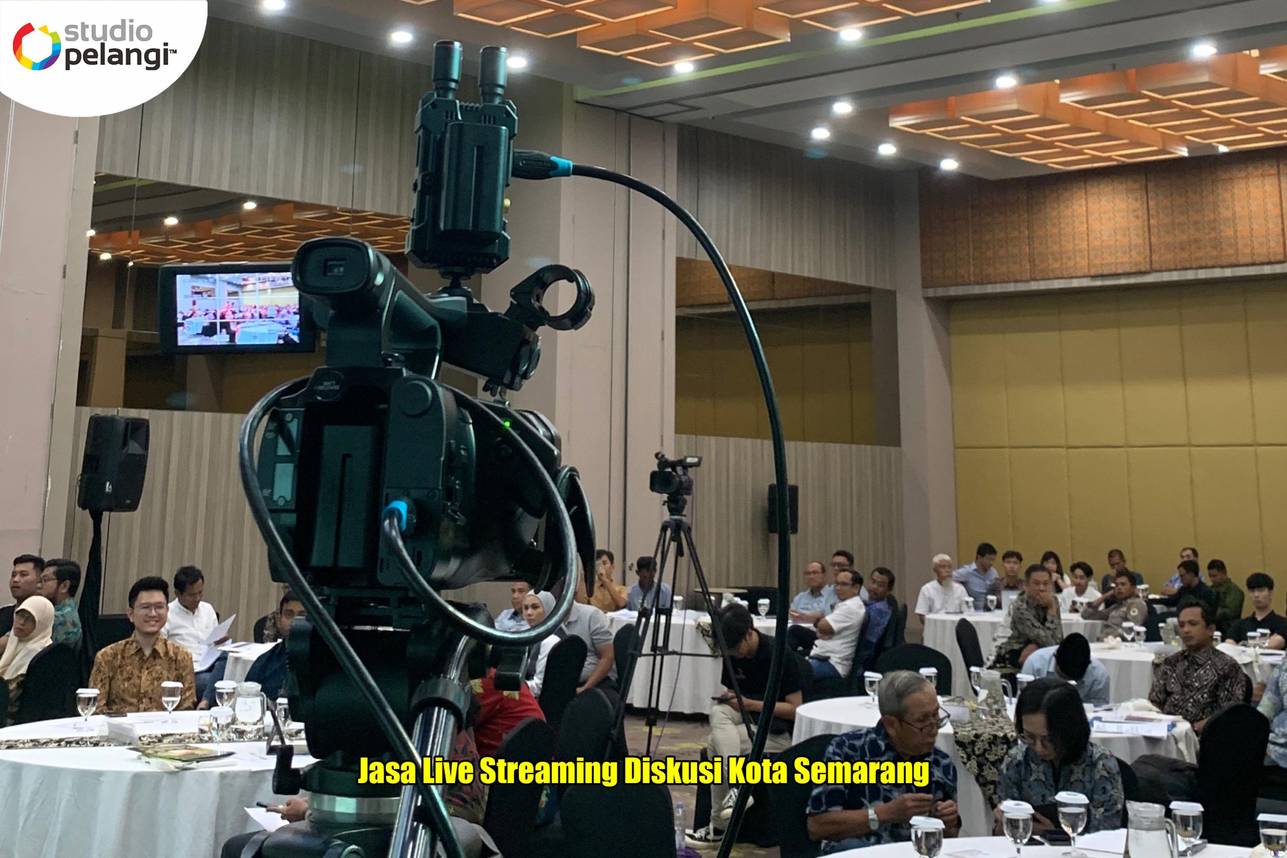 Jasa Live Streaming Diskusi Kota Semarang - Pelangi Event Production