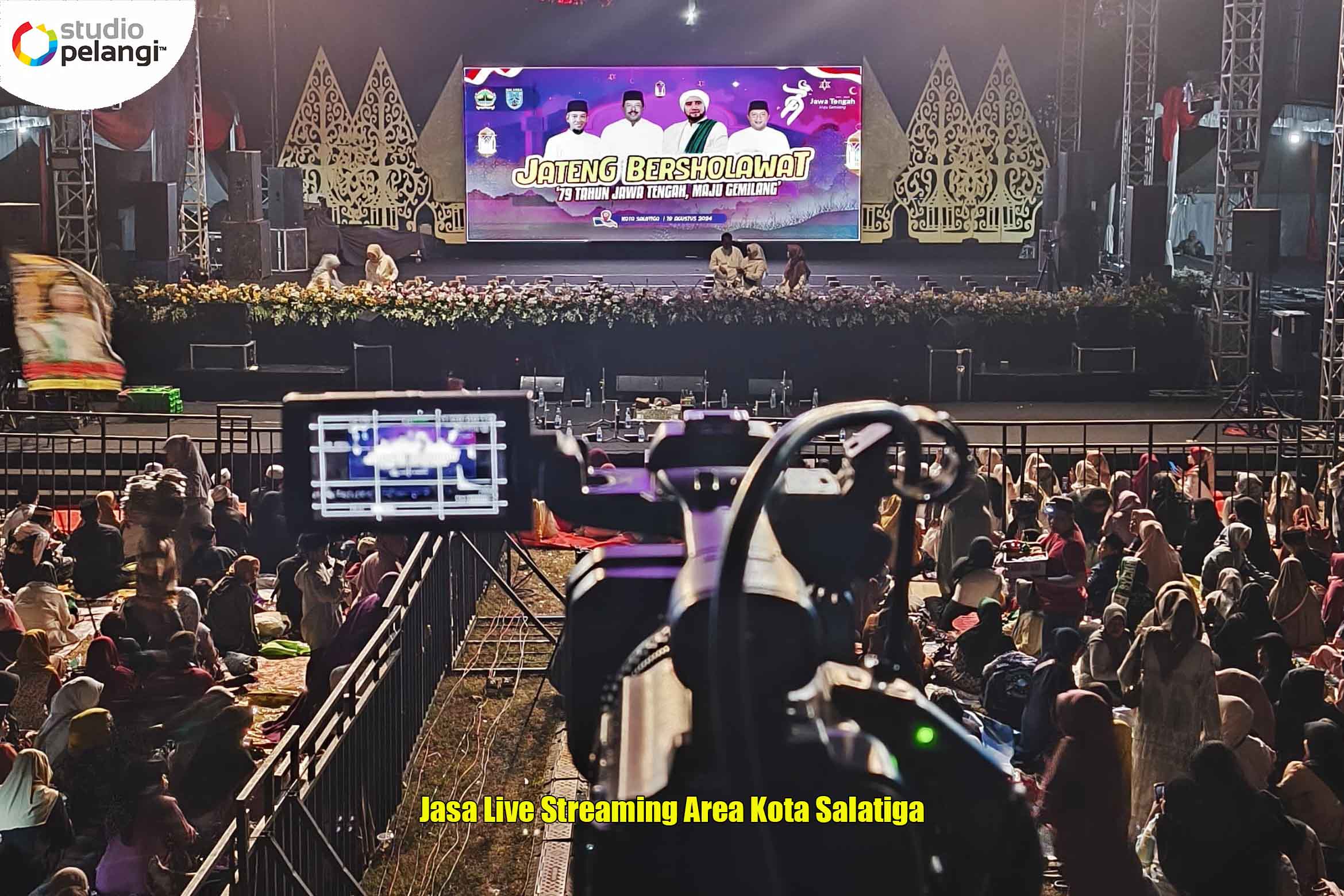 Jasa Live Streaming Area Kota Salatiga - Pelangi Event Production