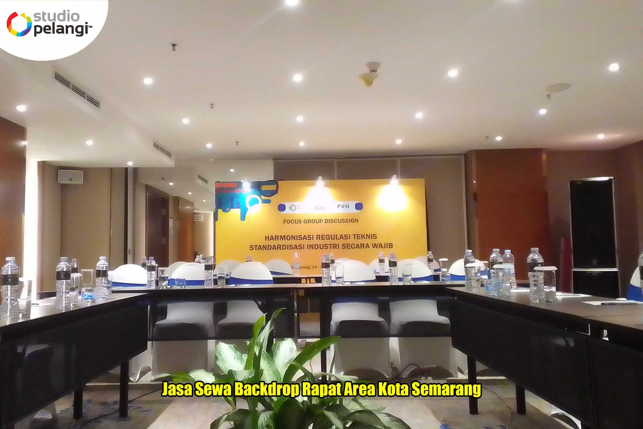 Jasa Sewa Backdrop Rapat Kota Semarang - Pelangi Event Production