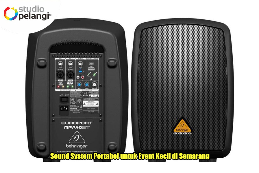 Sound System Portabel untuk Event Kecil di Semarang - Pelangi Event ...