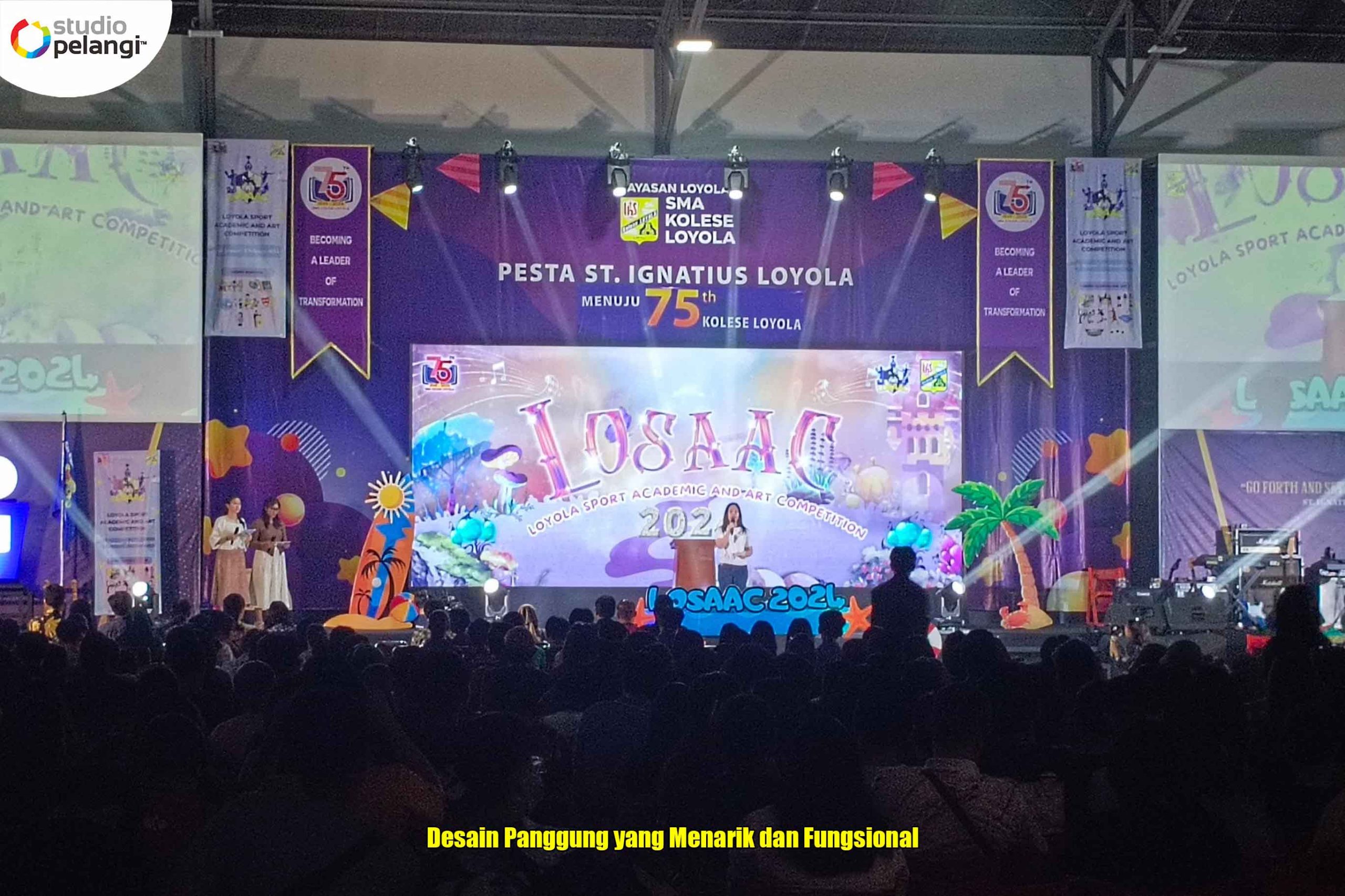 Desain Panggung yang Menarik dan Fungsional - Pelangi Event Production
