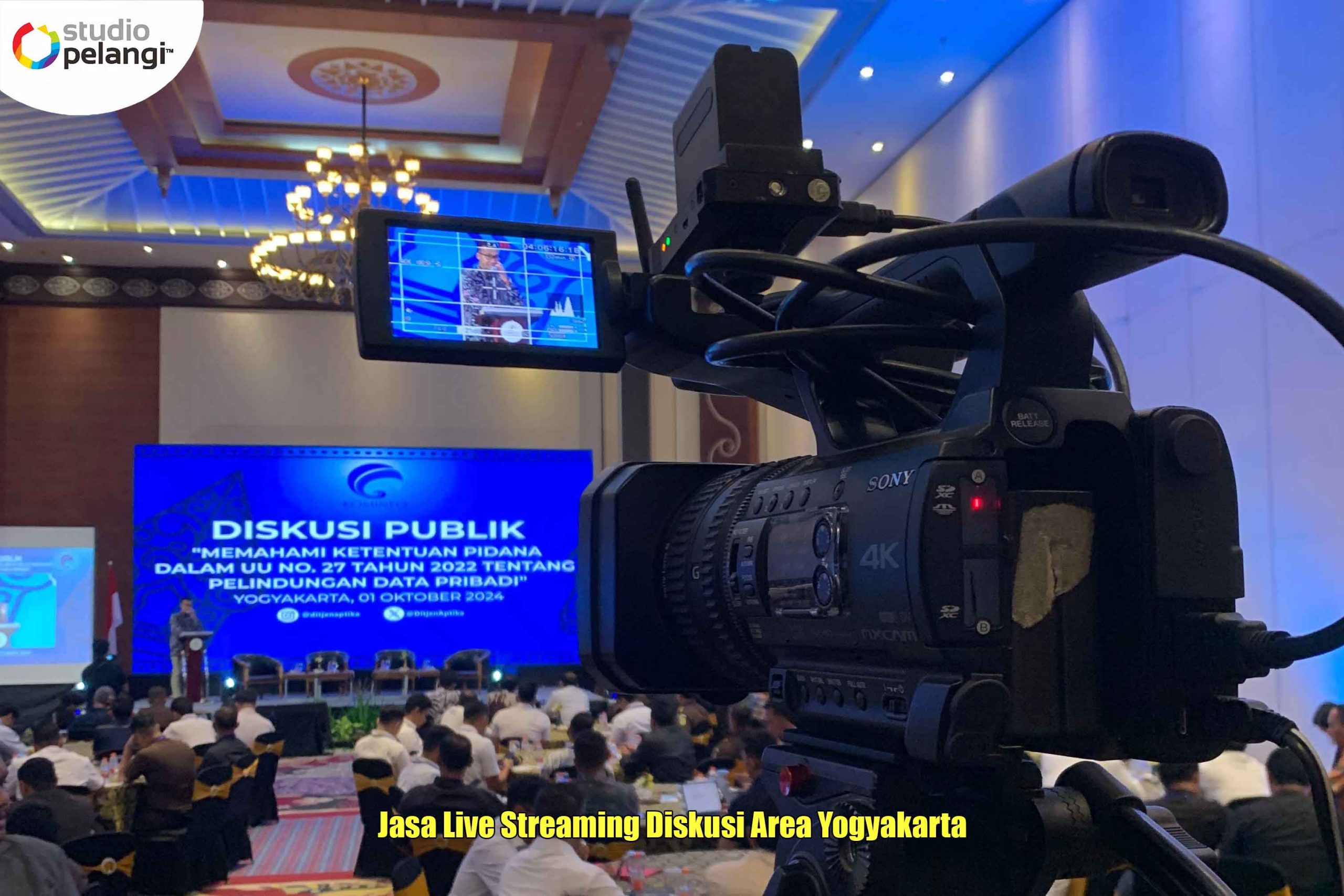 Live Streaming Diskusi di Yogyakarta - Pelangi Event Production