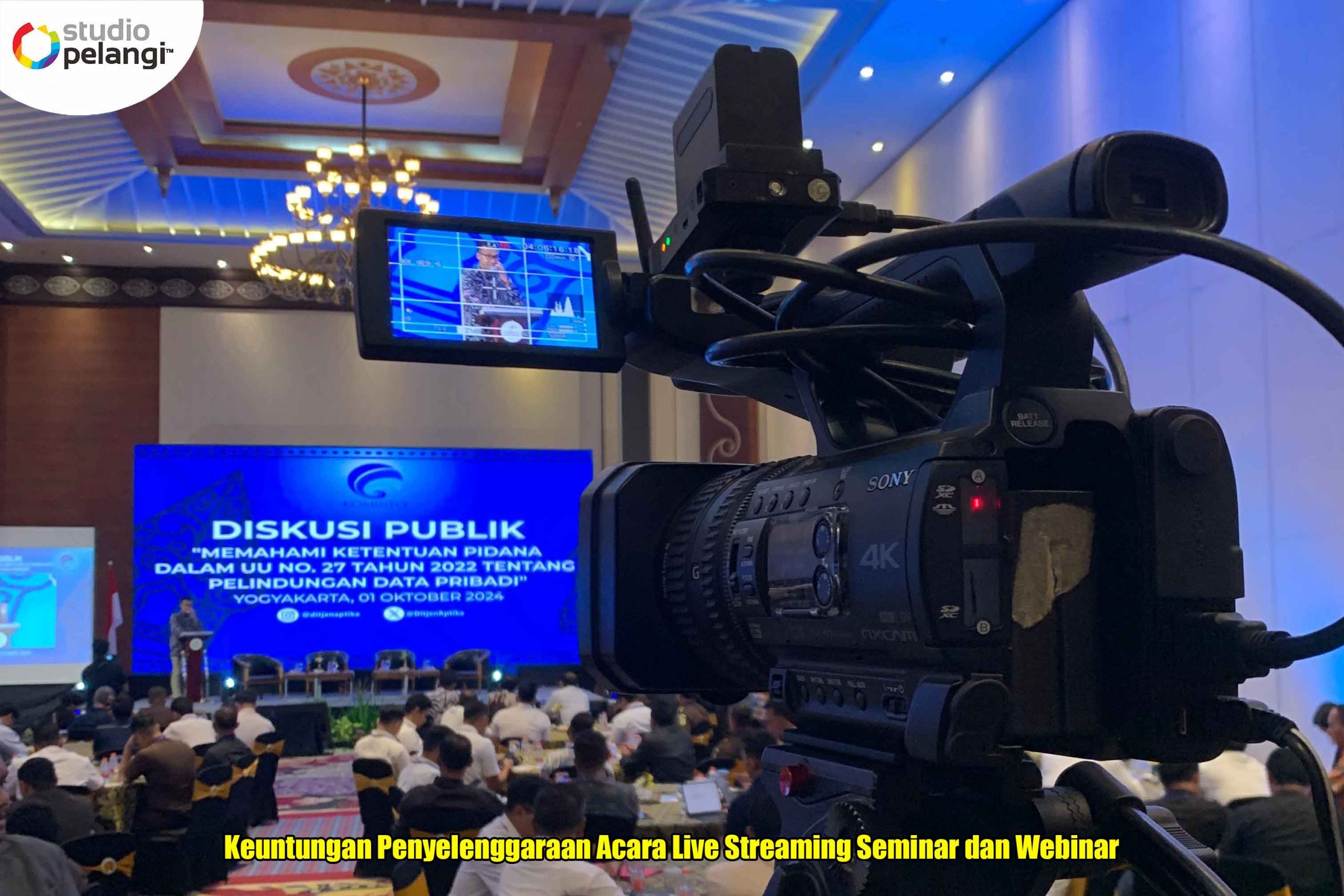 Keuntungan Penyelenggaraan Live Streaming Seminar dan Webinar - Pelangi ...