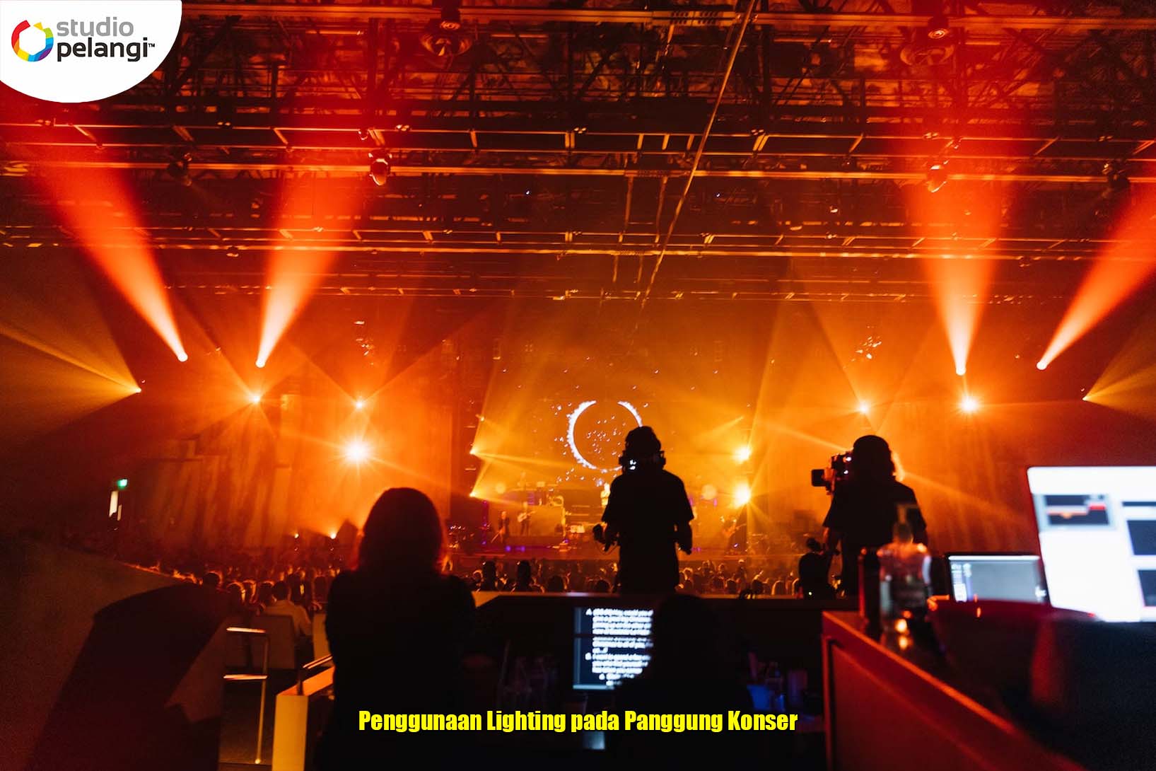 Penggunaan Lighting pada Panggung Konser - Pelangi Event Production