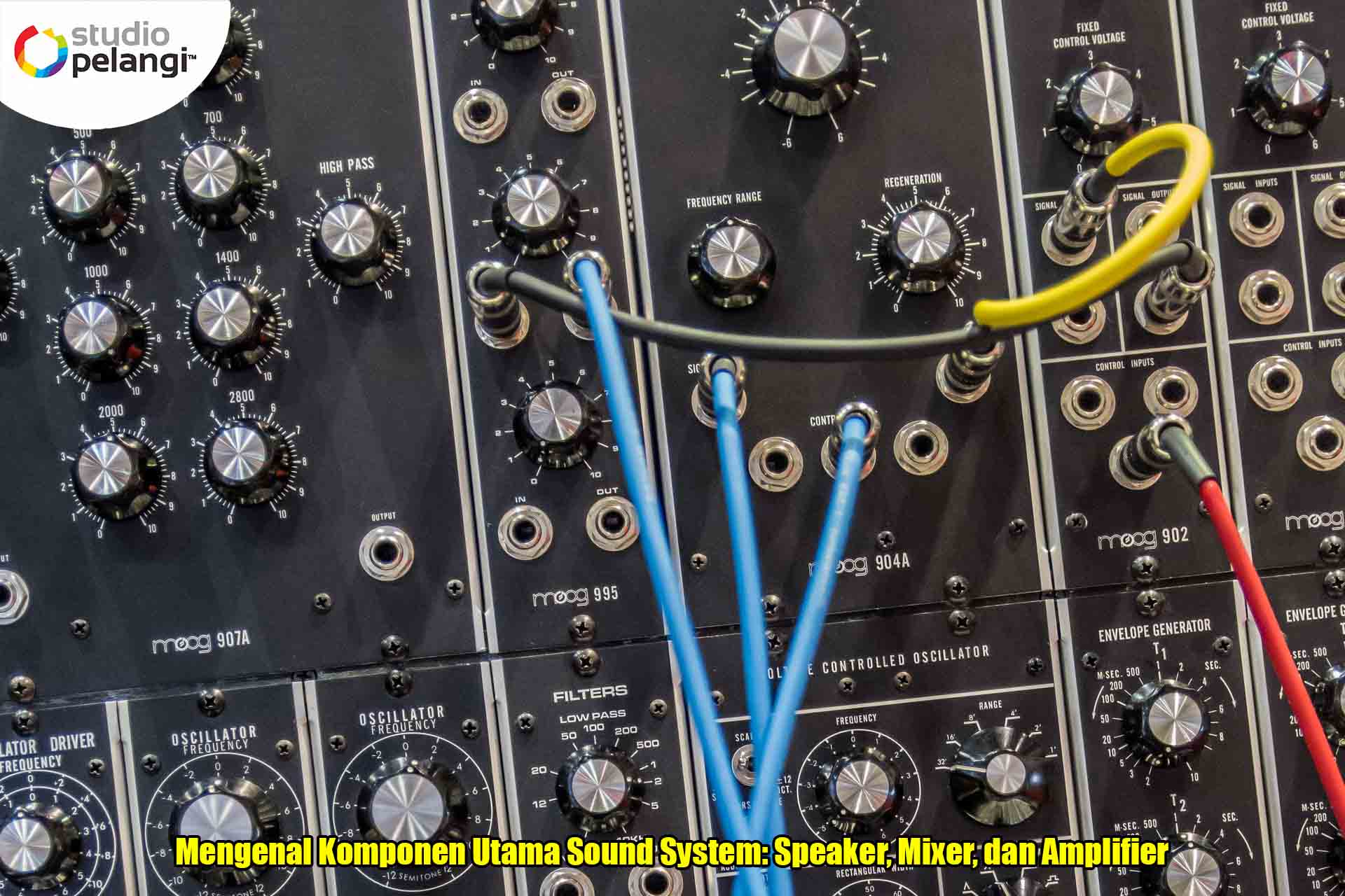 Mengenal Komponen Utama Sound System: Speaker, Mixer, dan Amplifier ...