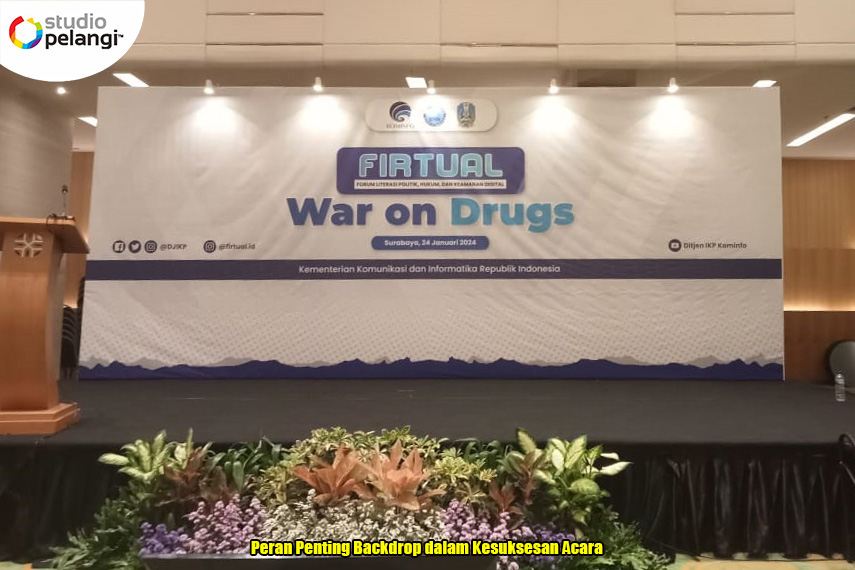 Peran Penting Backdrop dalam Kesuksesan Acara - Pelangi Event Production