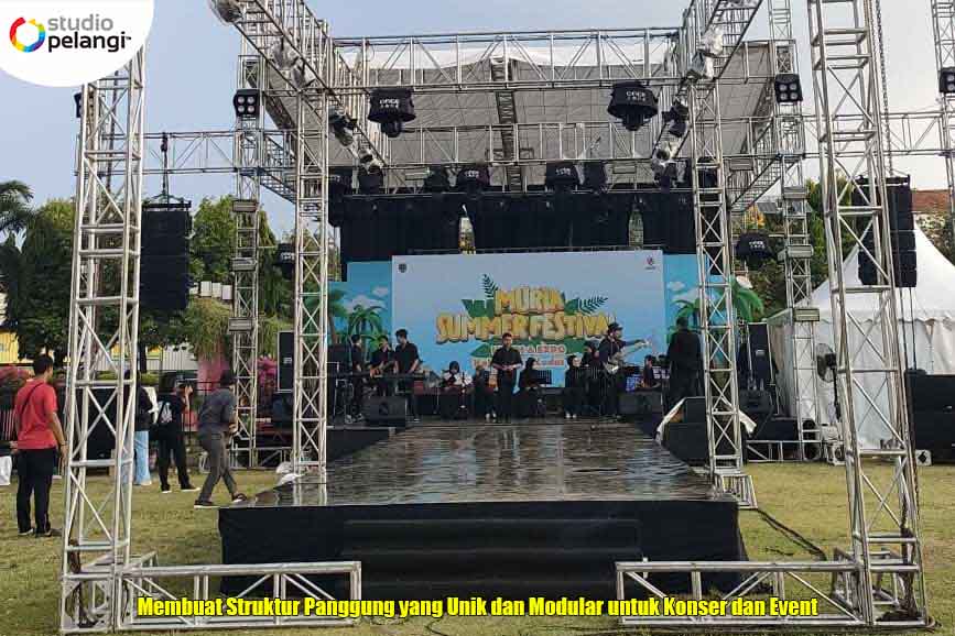 Membuat Struktur Panggung yang Unik dan Modular untuk Konser dan Event ...