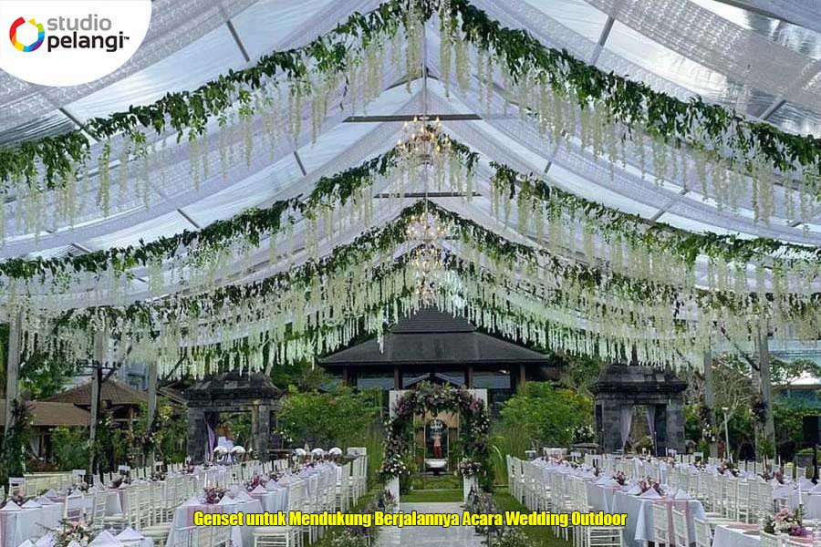 Genset untuk Mendukung Berjalannya Acara Wedding Outdoor - Pelangi ...