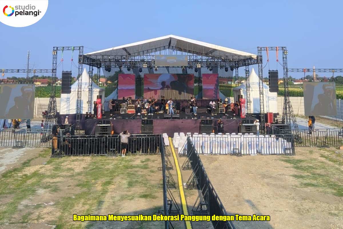 Bagaimana Menyesuaikan Dekorasi Panggung dengan Tema Acara - Pelangi ...