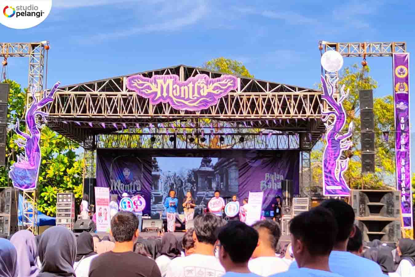 Komponen Sound System pada Panggung Rigging - Pelangi Event Production