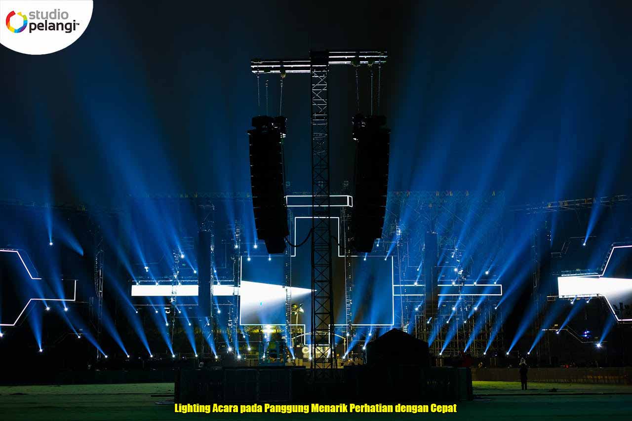 Lighting Acara pada Panggung Menarik Perhatian dengan Cepat - Pelangi ...